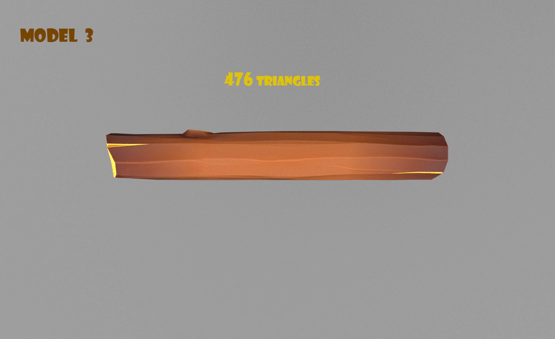 Cartoon Log Styled Set 3D Model - TurboSquid 1589471