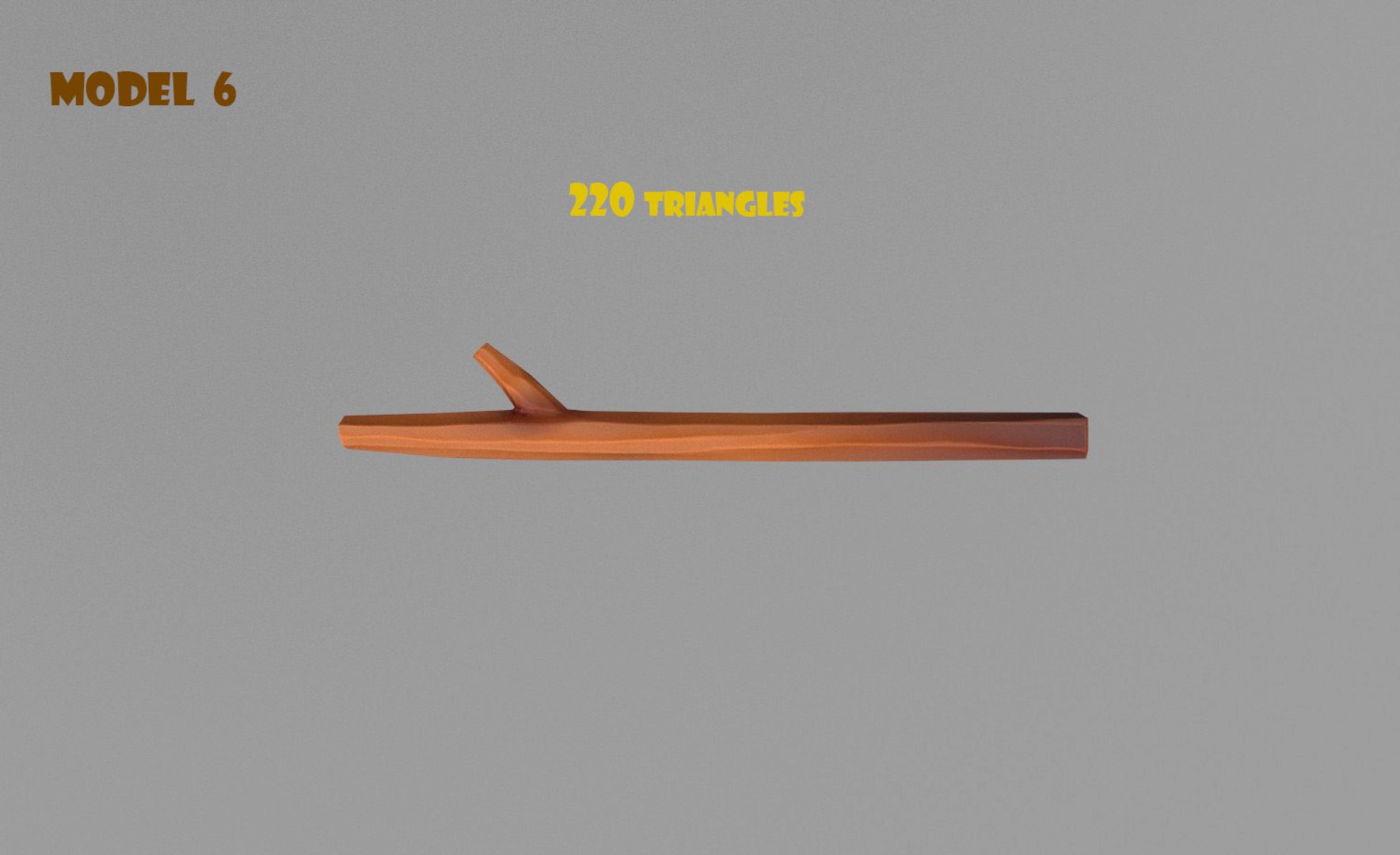 Cartoon Log Styled Set 3D Model - TurboSquid 1589471