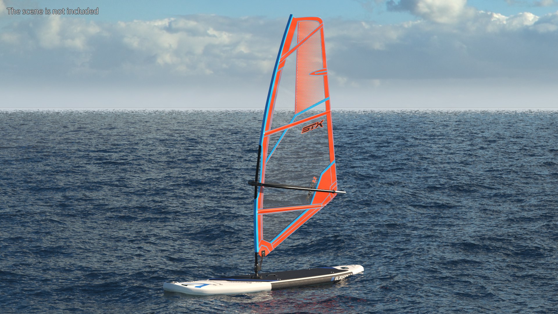 3D Wind SUP Gladiator With STX Sail - TurboSquid 2068574