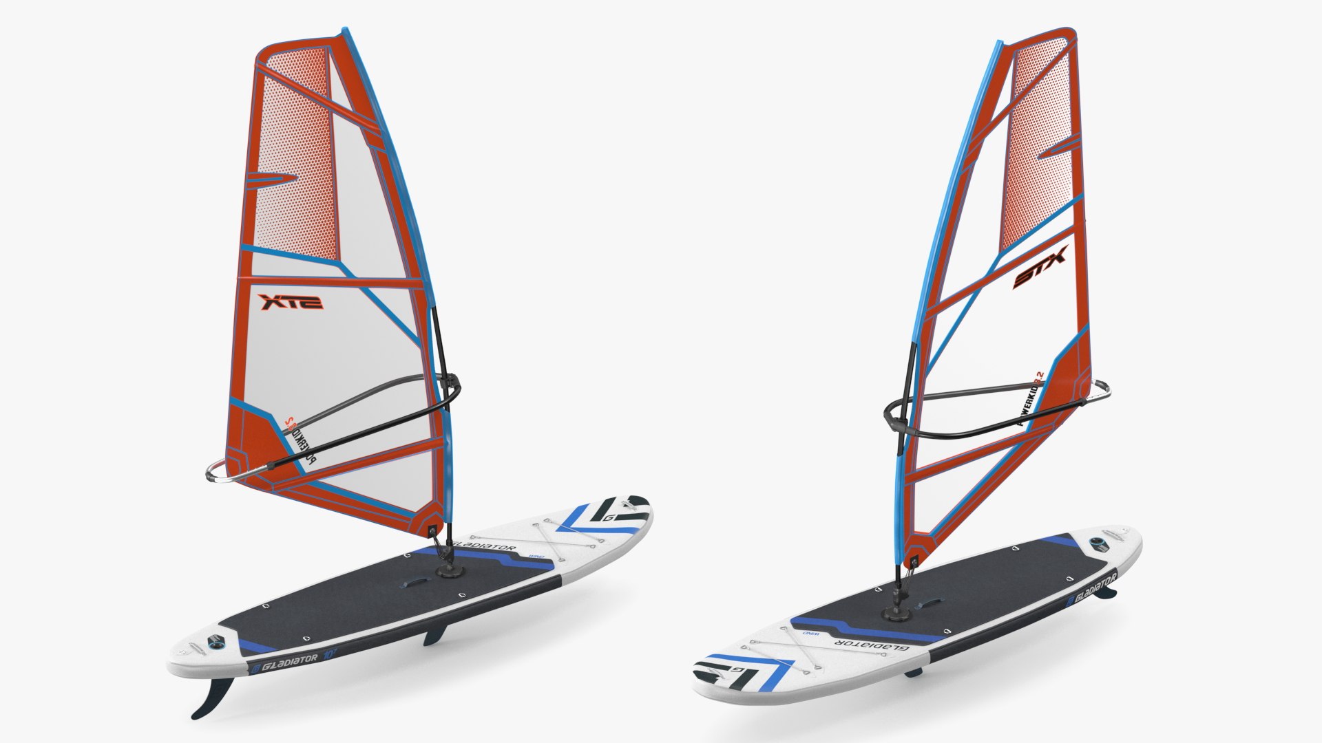 3D Wind SUP Gladiator With STX Sail - TurboSquid 2068574