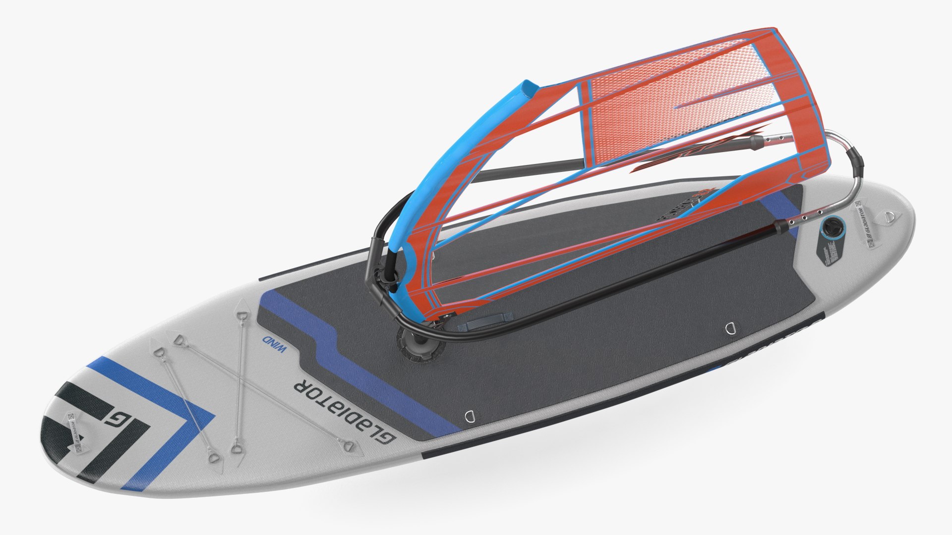 3D Wind SUP Gladiator With STX Sail - TurboSquid 2068574