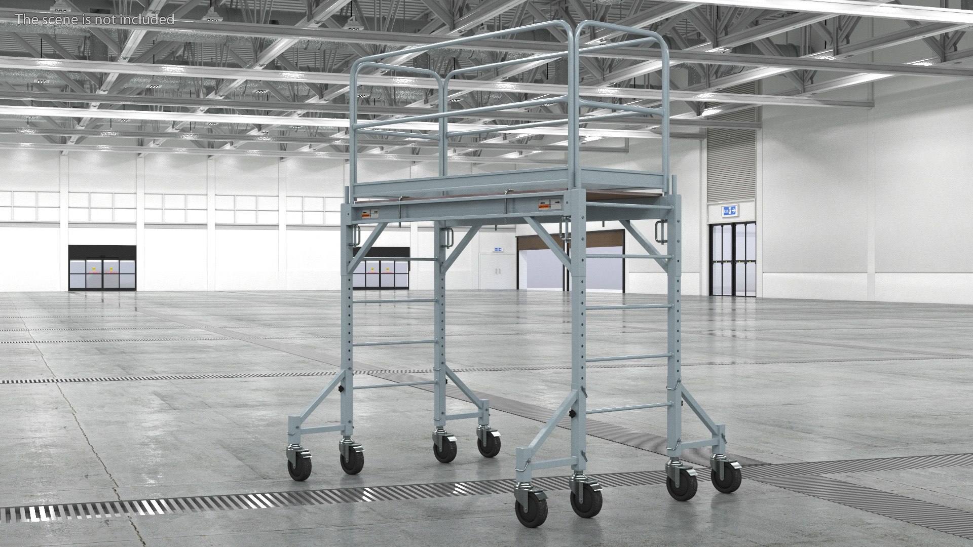 Aluminium Multi Purpose Scaffold 3D - TurboSquid 2128788