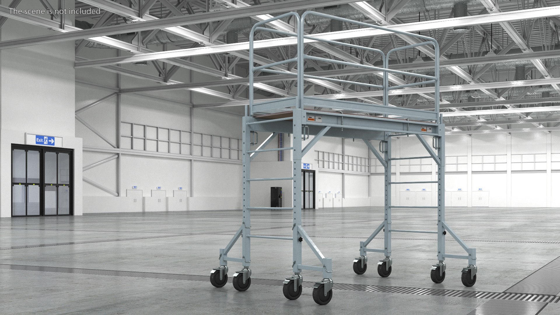 Aluminium Multi Purpose Scaffold 3D - TurboSquid 2128788