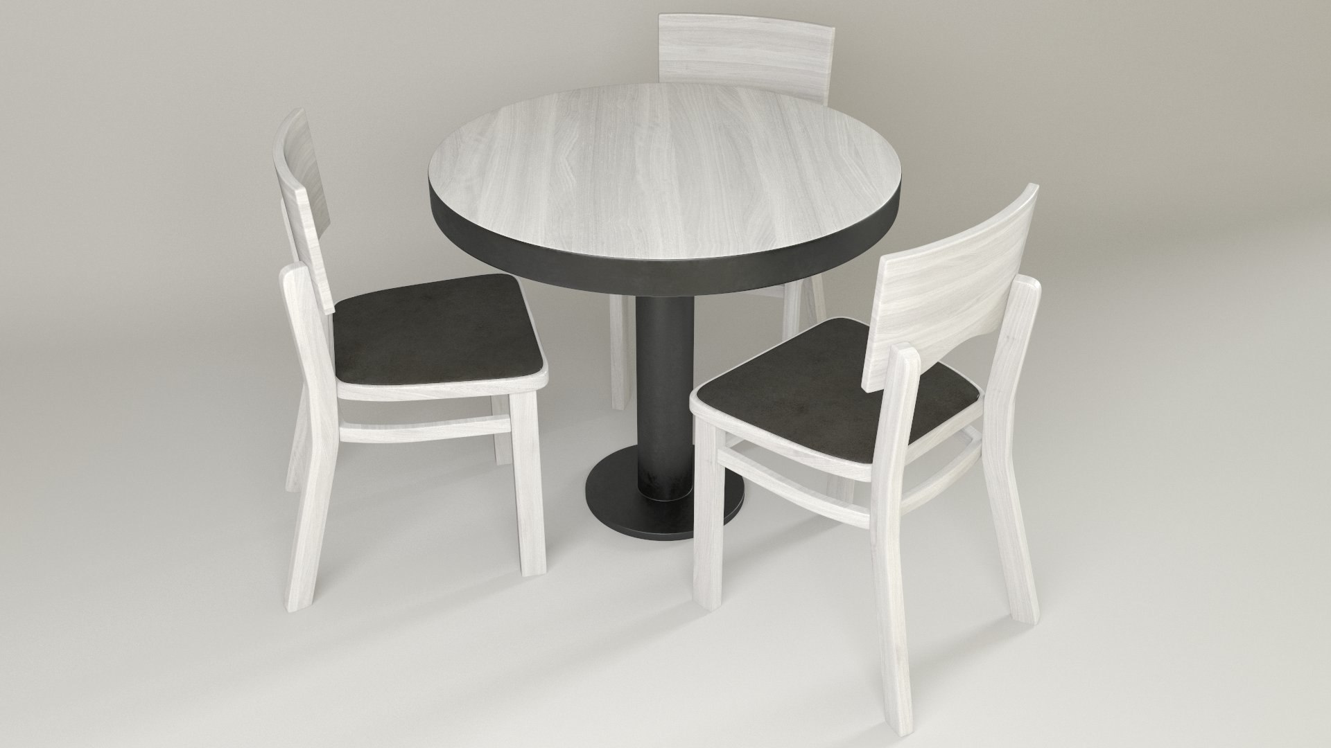 Table Chairs 3D Model - TurboSquid 1709796