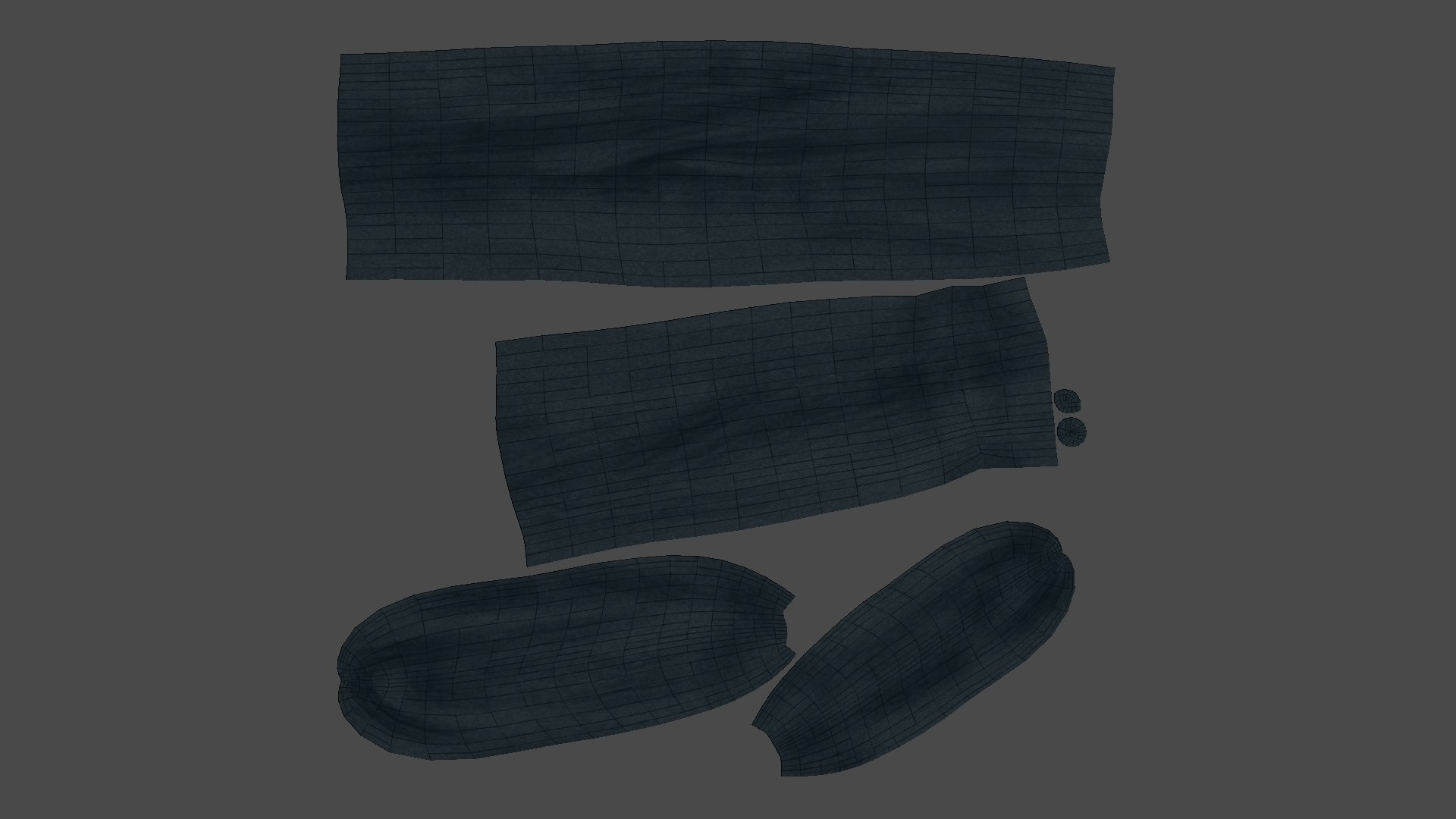 3D Pirate Bandana Scarf - Model - TurboSquid 1638336