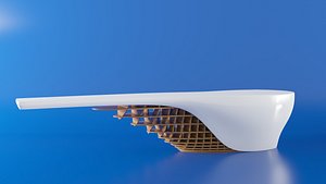 Drevva Reception Desk model - TurboSquid 1715319