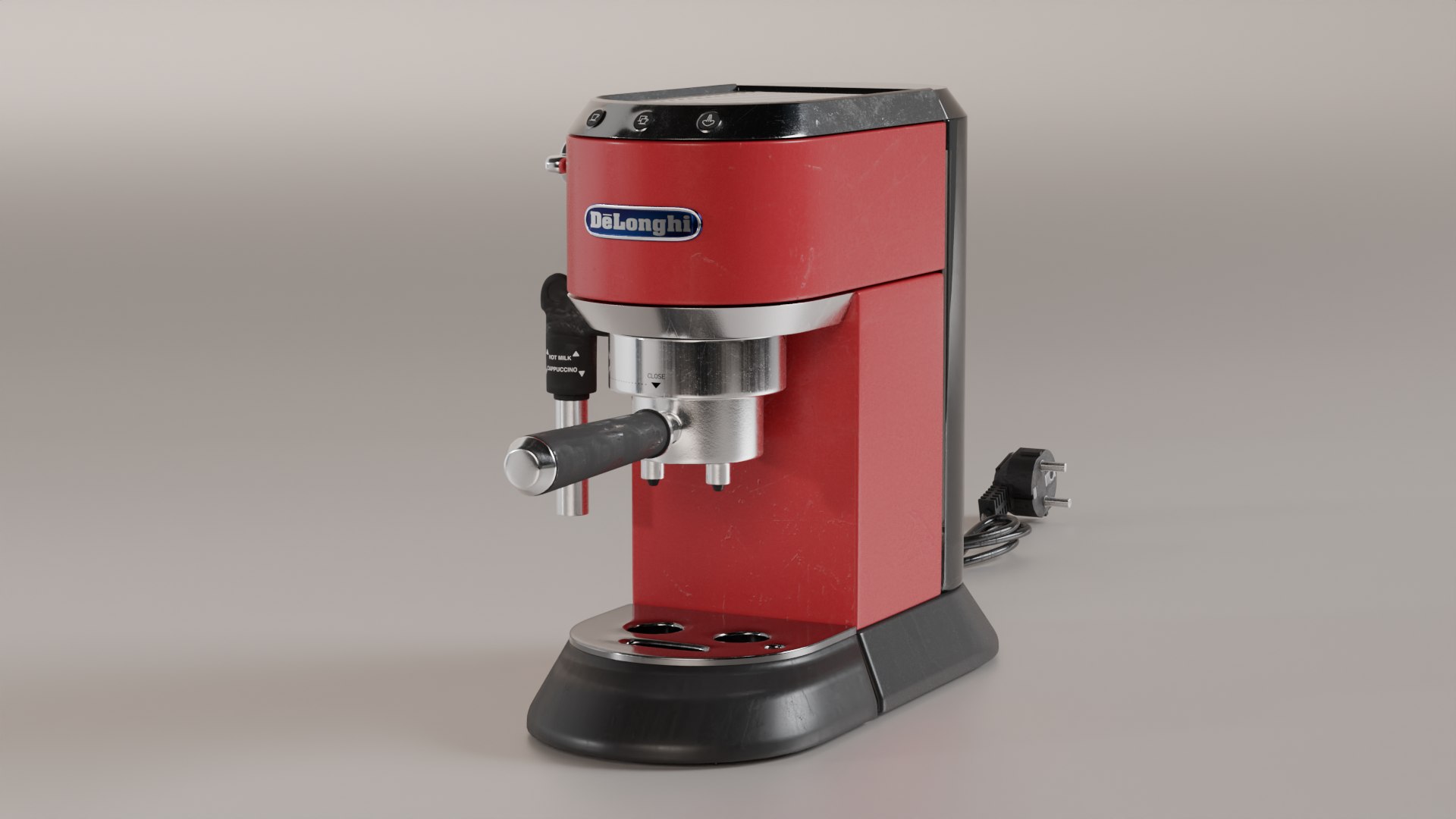 Delonghi Espresso And Coffee Machine Used 3D Model - TurboSquid 2218310