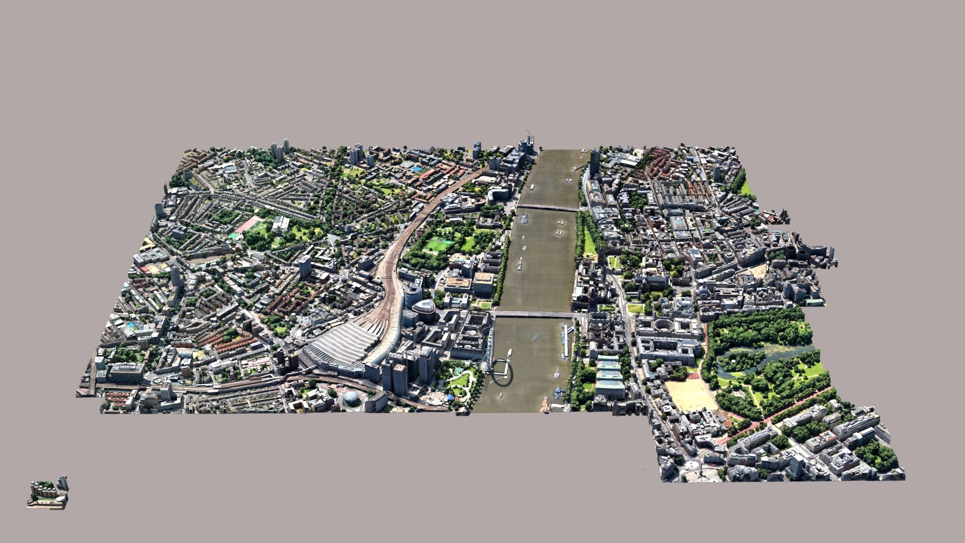 3D London Maps - TurboSquid 1636408