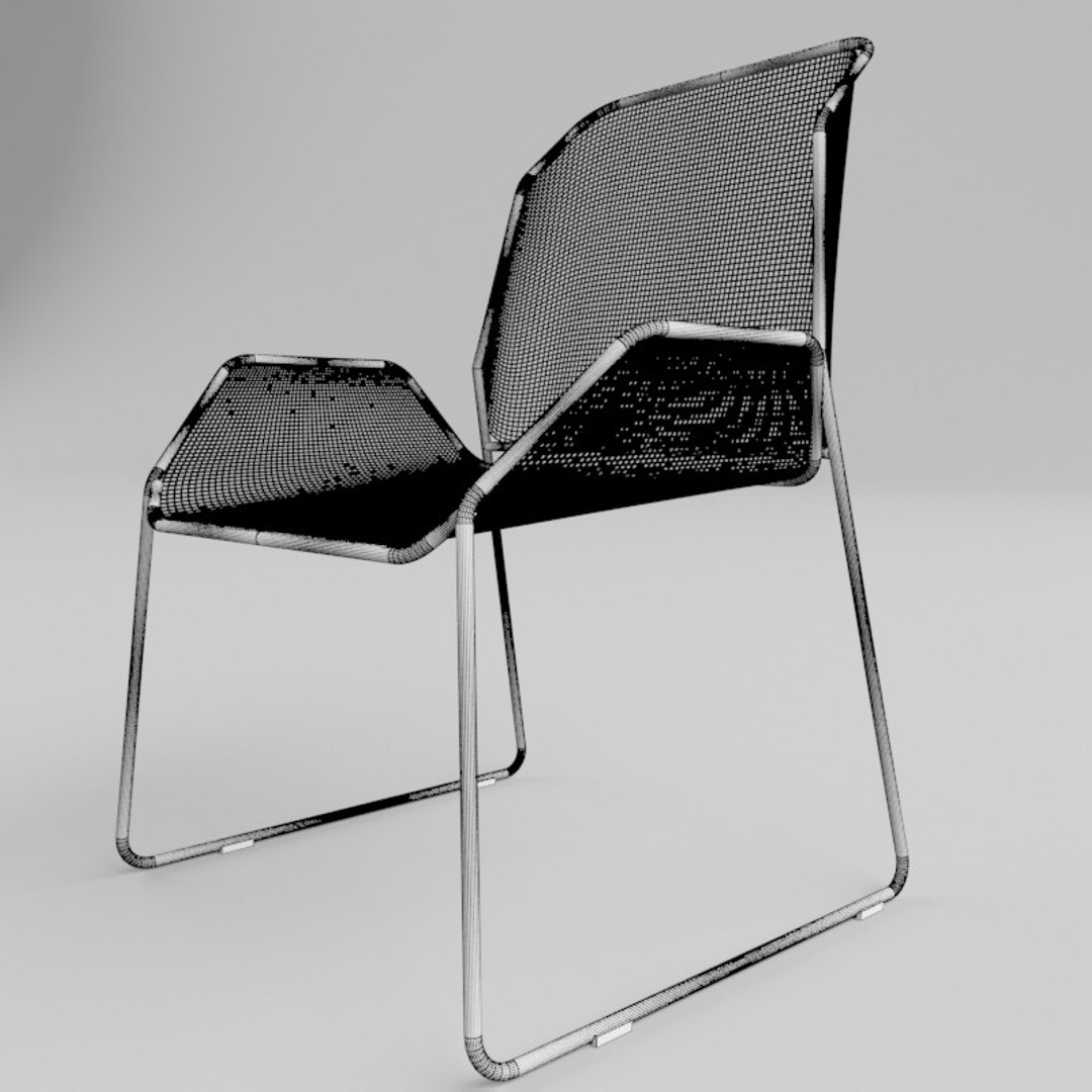 Chair Grid 3d Max