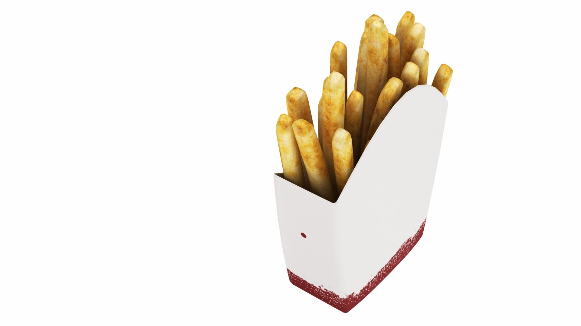3D Fries Food Snack - TurboSquid 1678654