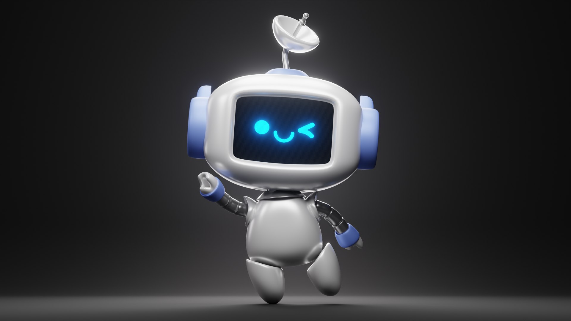 Cartoon Robot Model - TurboSquid 2257420