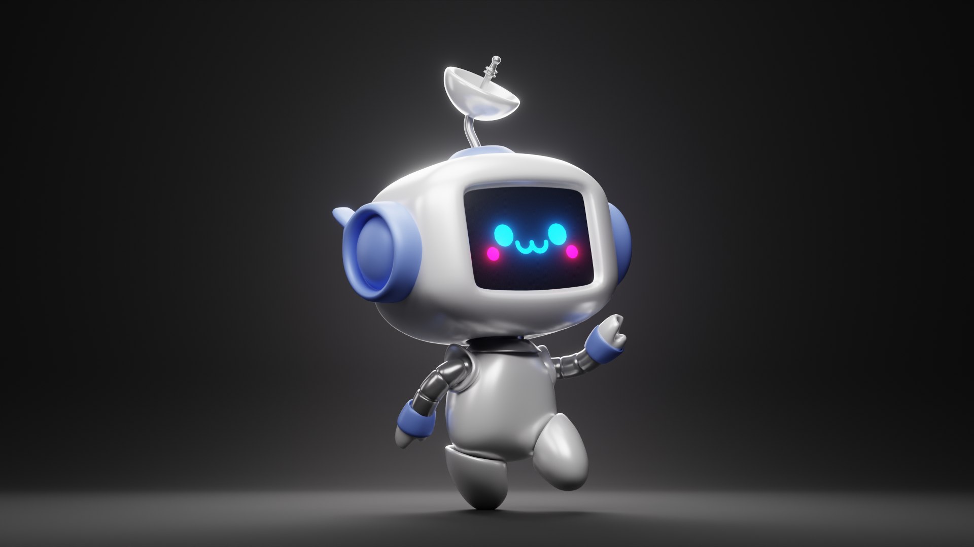 Cartoon Robot Model - TurboSquid 2257420
