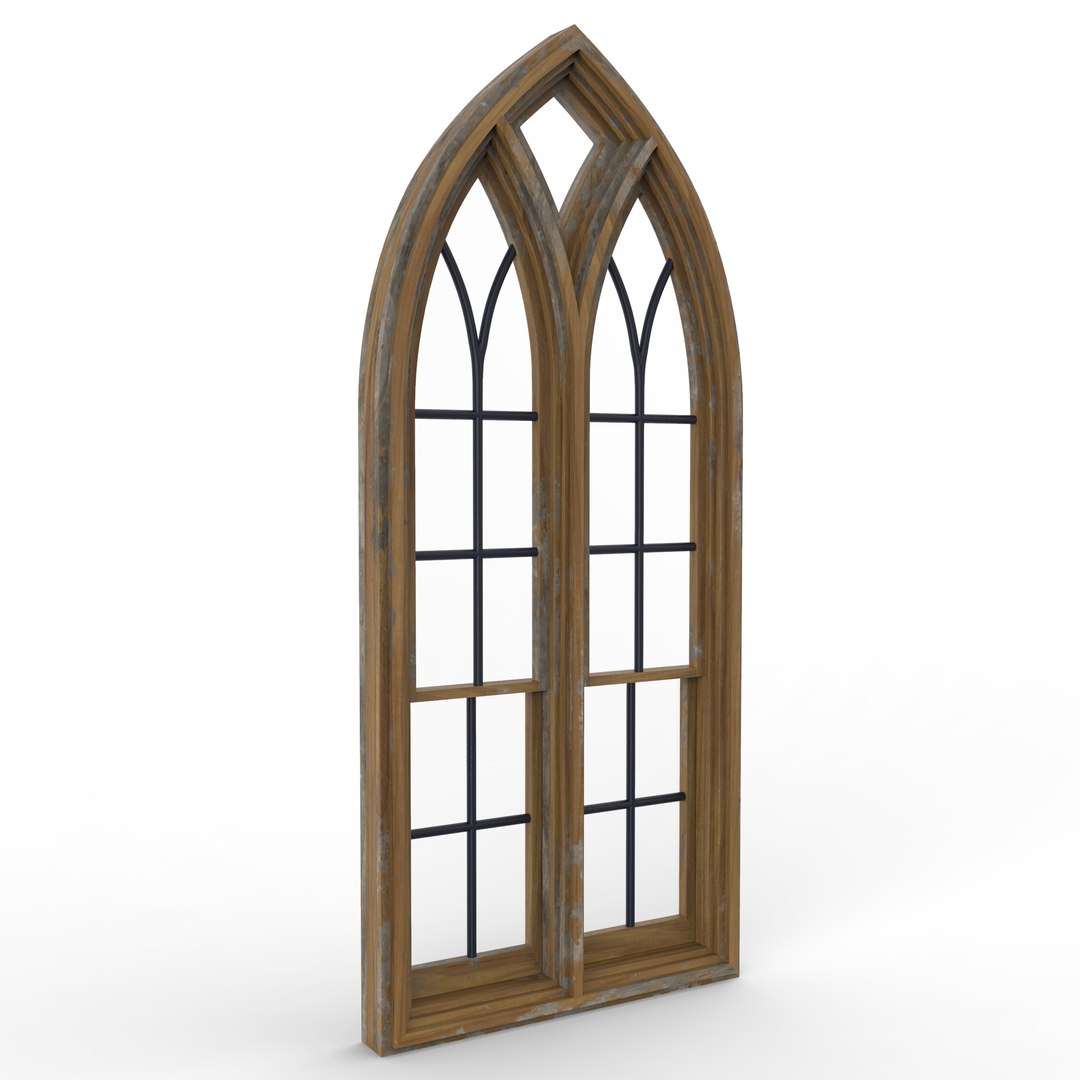 Castle Window 3D Model - TurboSquid 1743528