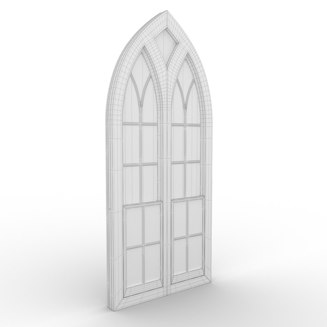 Castle Window 3D Model - TurboSquid 1743528