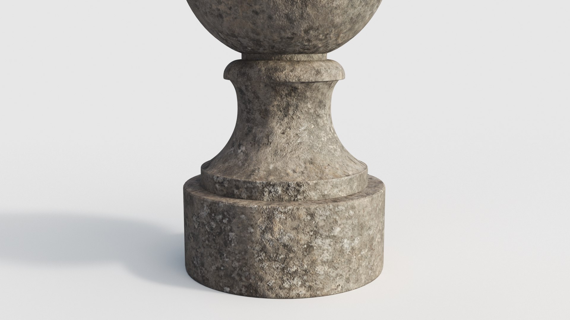 Stone Simple Baluster 3D - TurboSquid 1872057