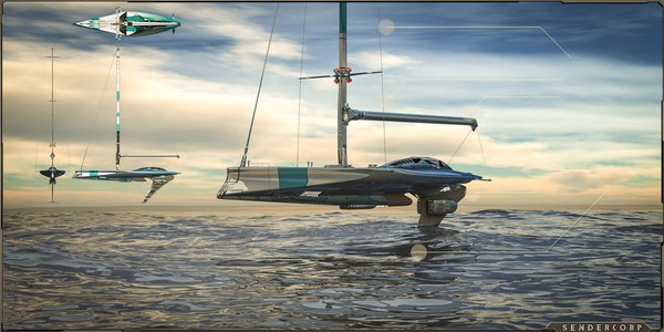 Yacht 3D-Modell - TurboSquid 756096