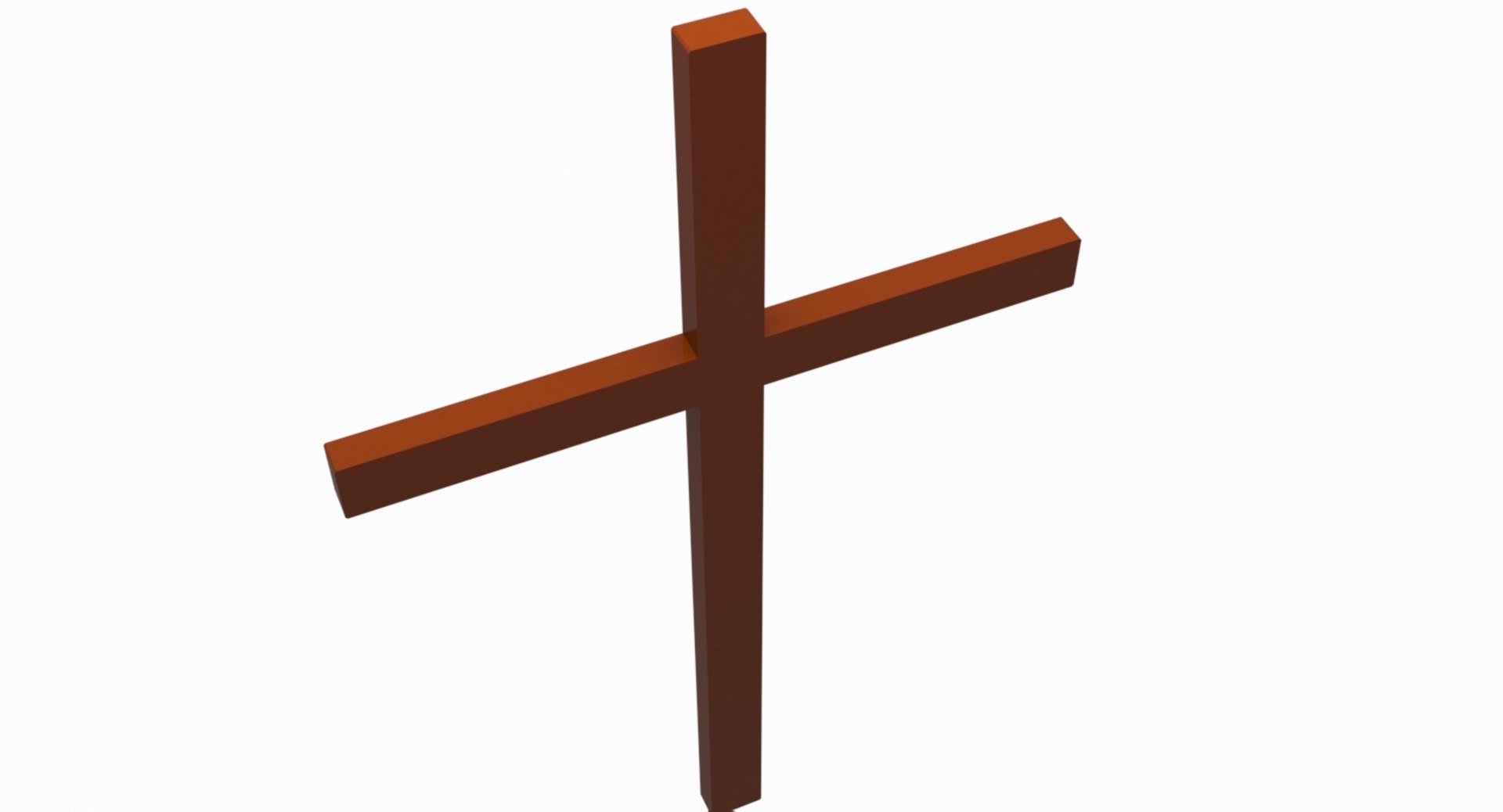 Cross modeled model - TurboSquid 1297726