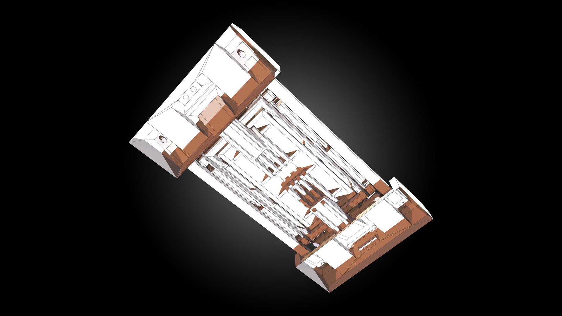 3D Engine Radiator - TurboSquid 1534525