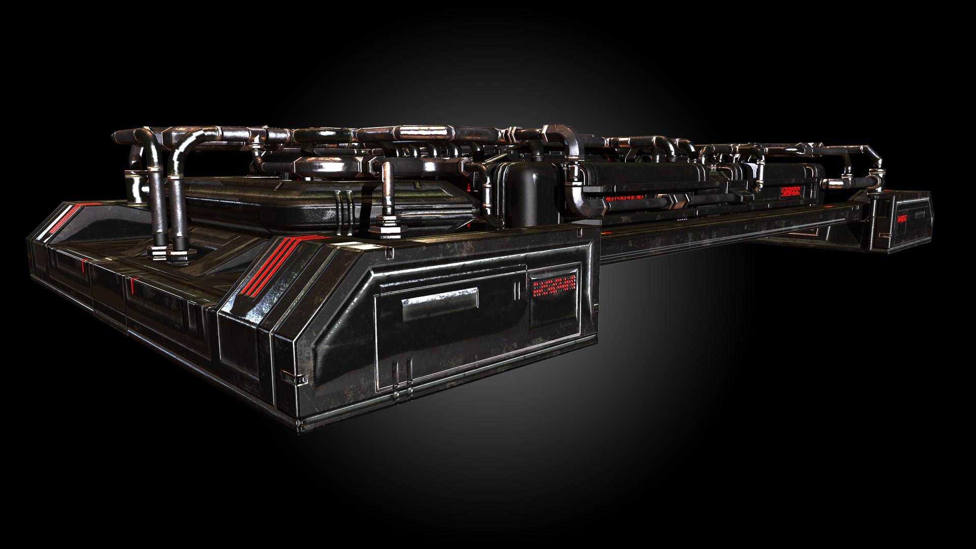 3D Engine Radiator - TurboSquid 1534525