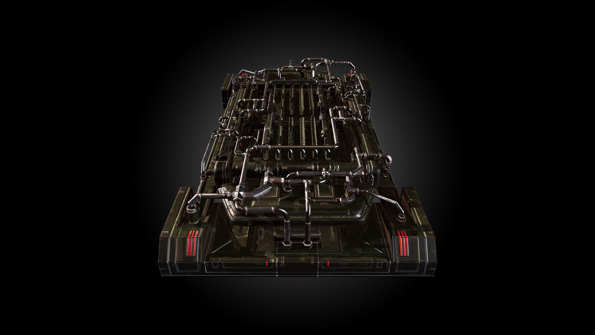 3D Engine Radiator - TurboSquid 1534525