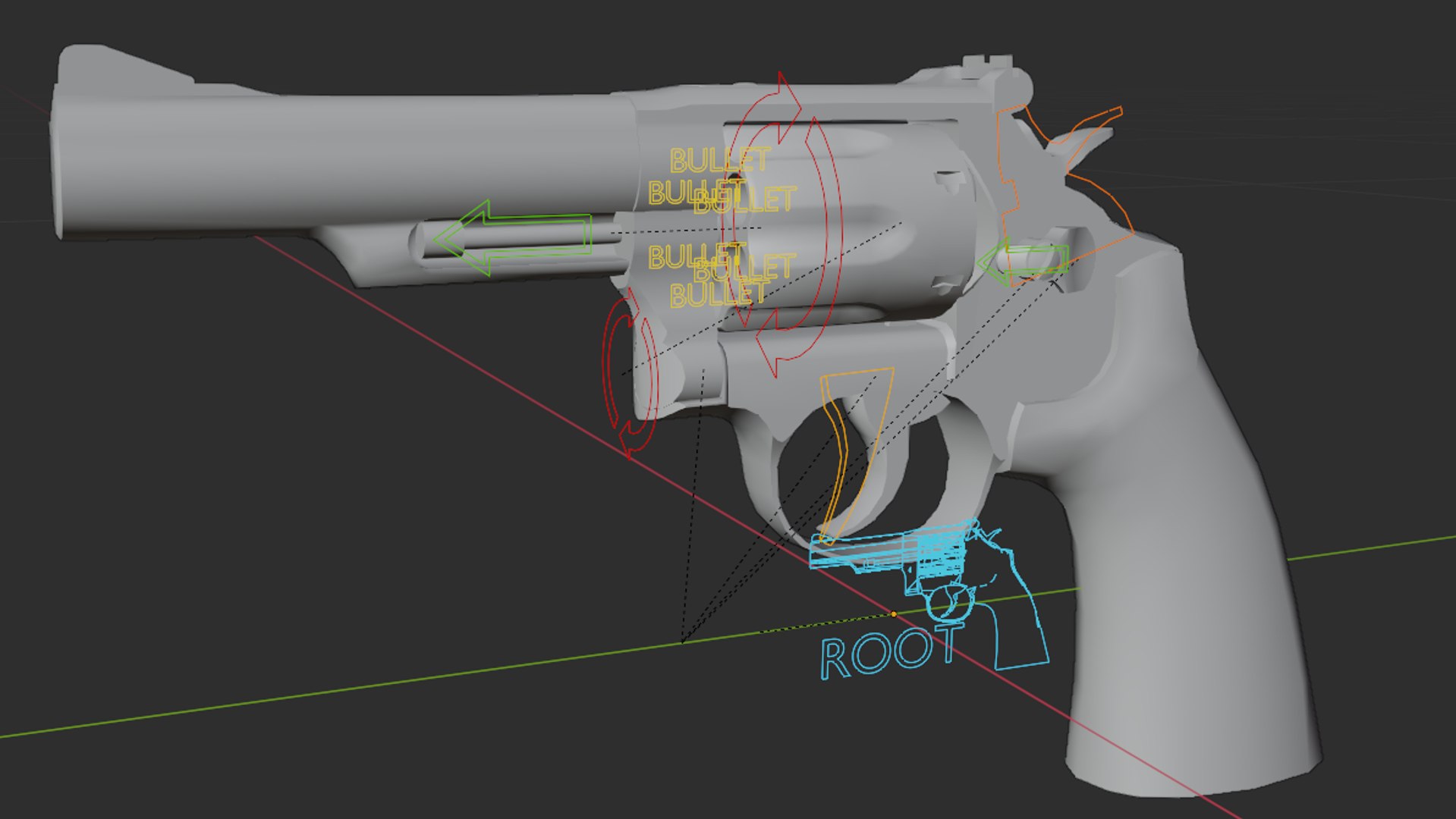 Smith And Wesson Model 19 Classic Low-poly 3D Model - TurboSquid 1729217
