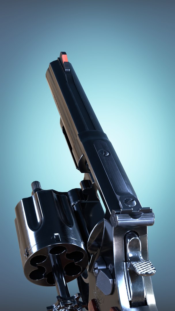 Smith And Wesson Model 19 Classic Low-poly 3D Model - TurboSquid 1729217