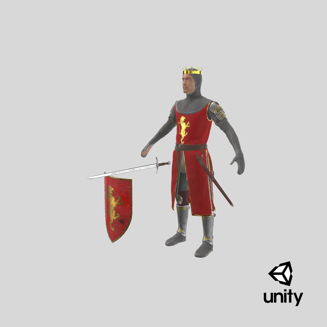 Crusader Knight Templar Attack 3D - TurboSquid 1508738