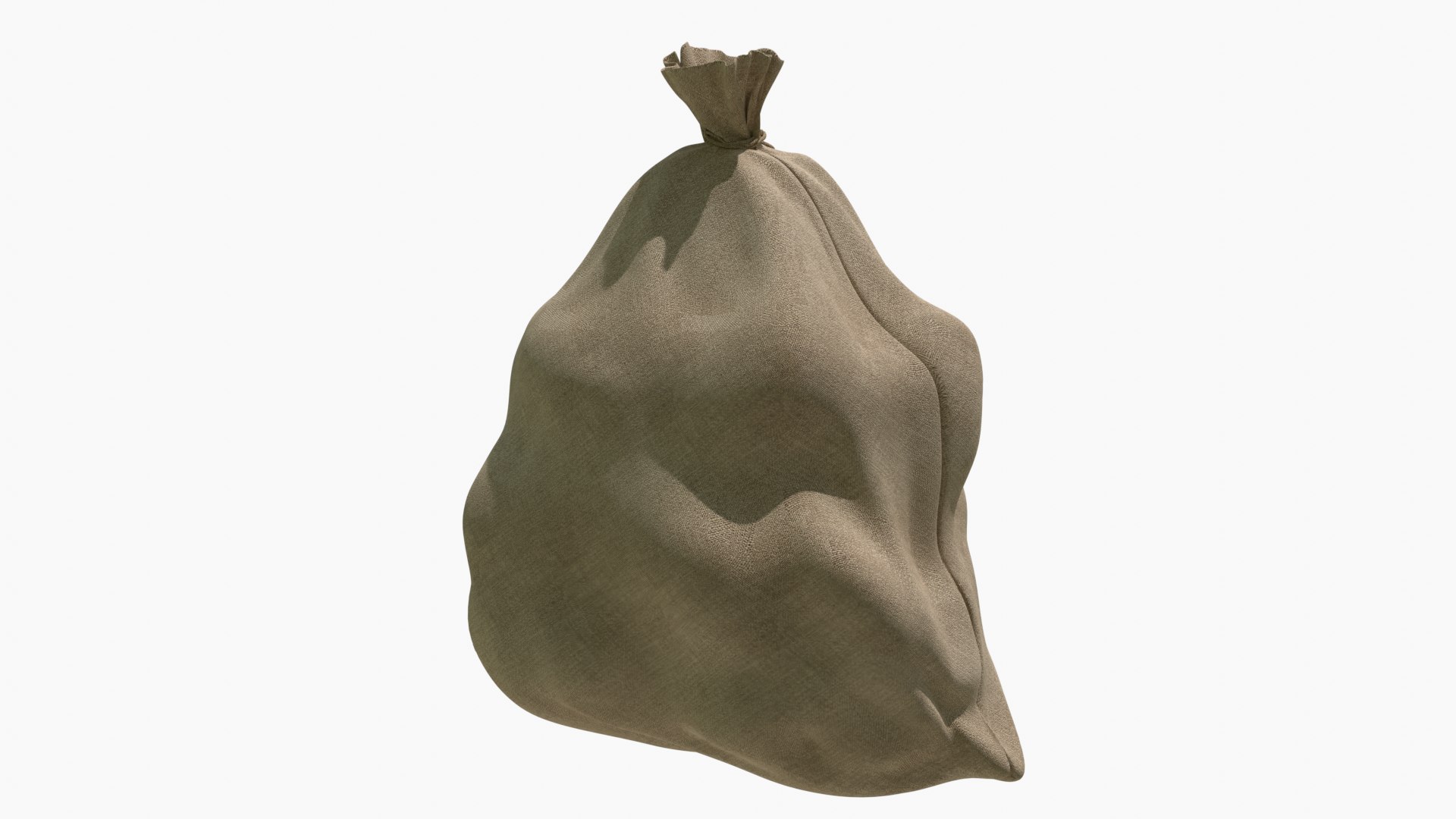 3D Burlap Potato Sack Model - TurboSquid 2257125