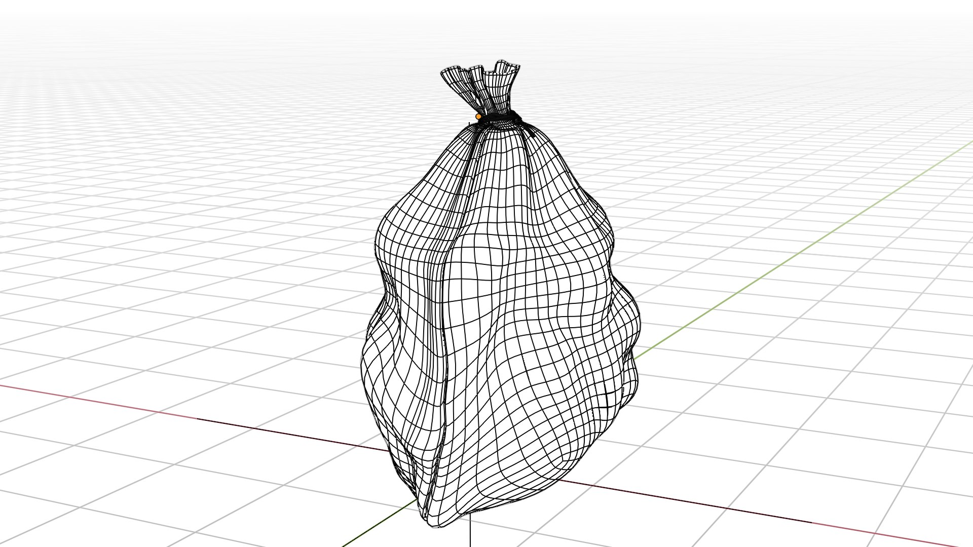 3D Burlap Potato Sack Model - TurboSquid 2257125