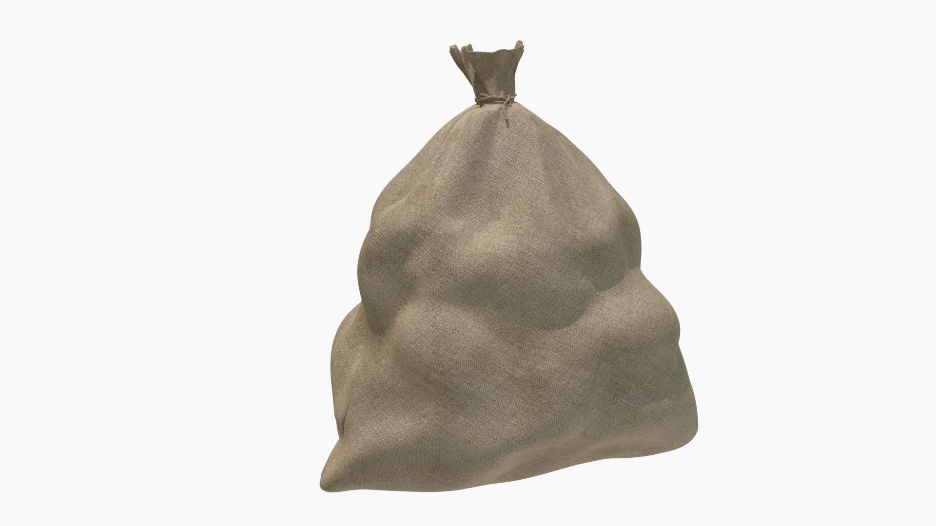 3D Burlap Potato Sack Model - TurboSquid 2257125