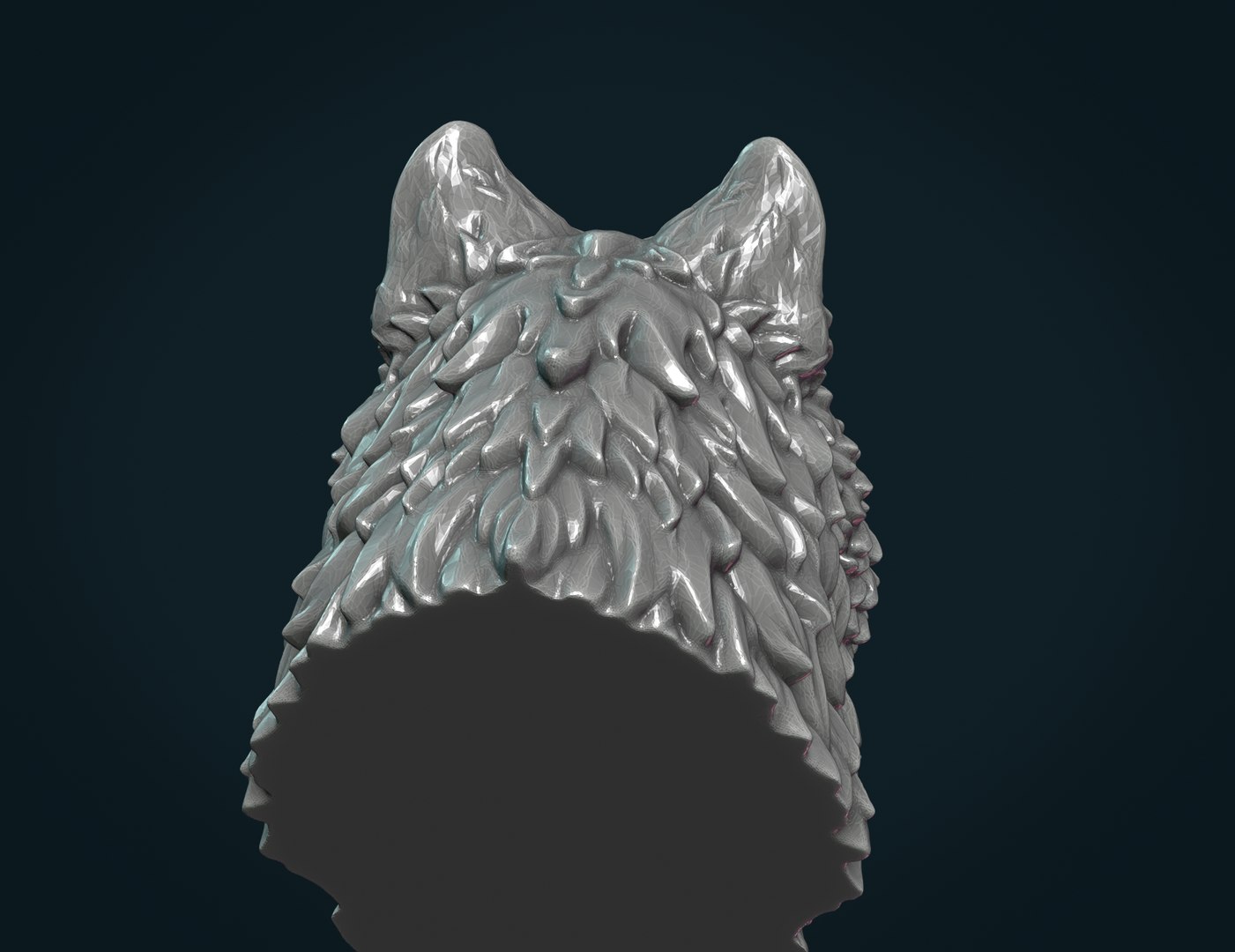 Wolf head iii 3D - TurboSquid 1474879