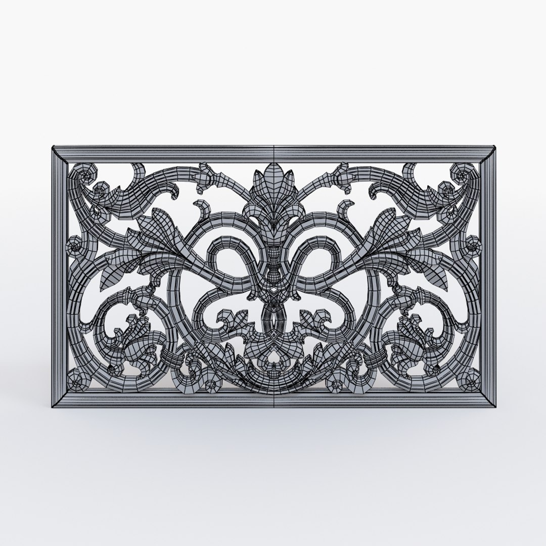 Cnc Decoration Panels 3d Model