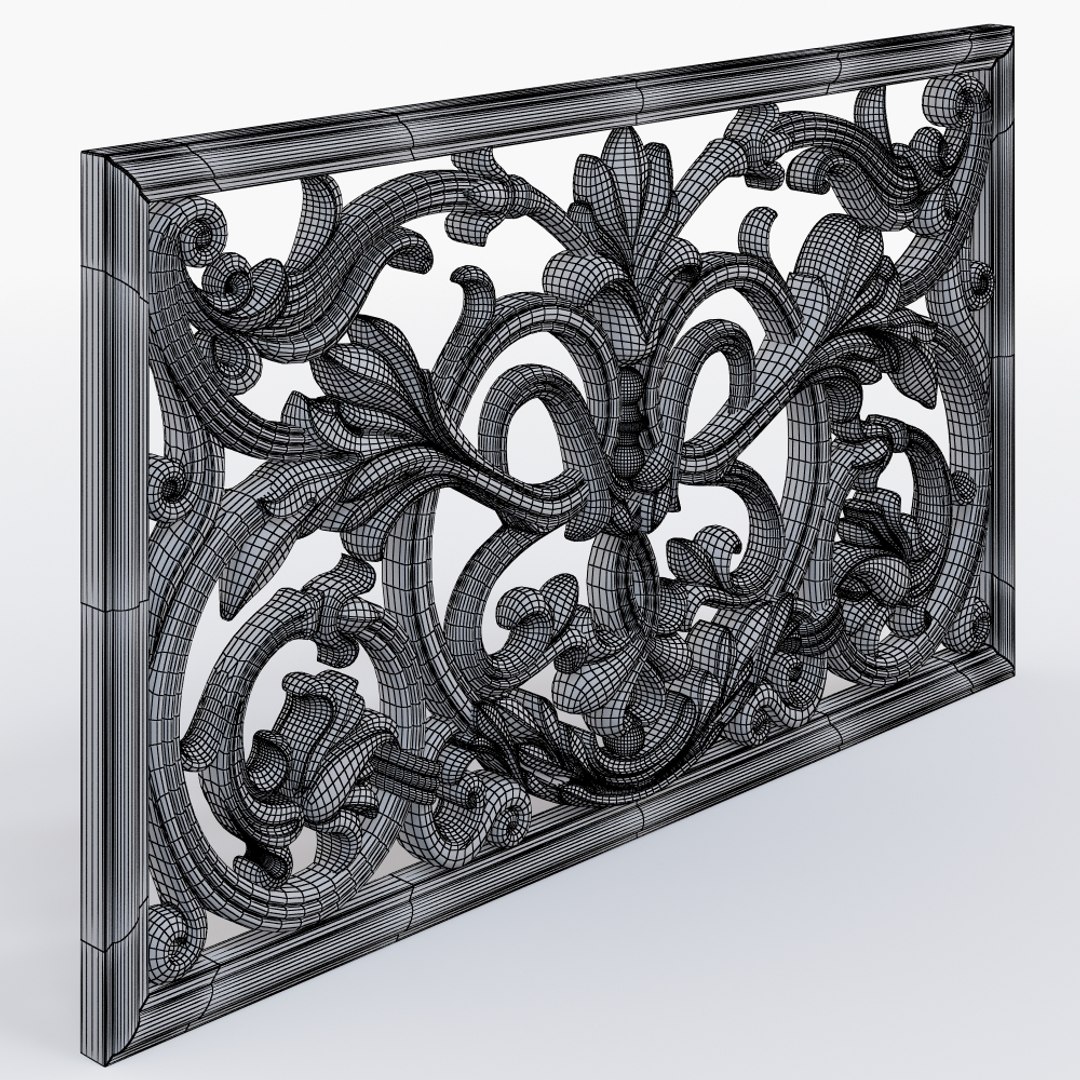 Cnc Decoration Panels 3d Model