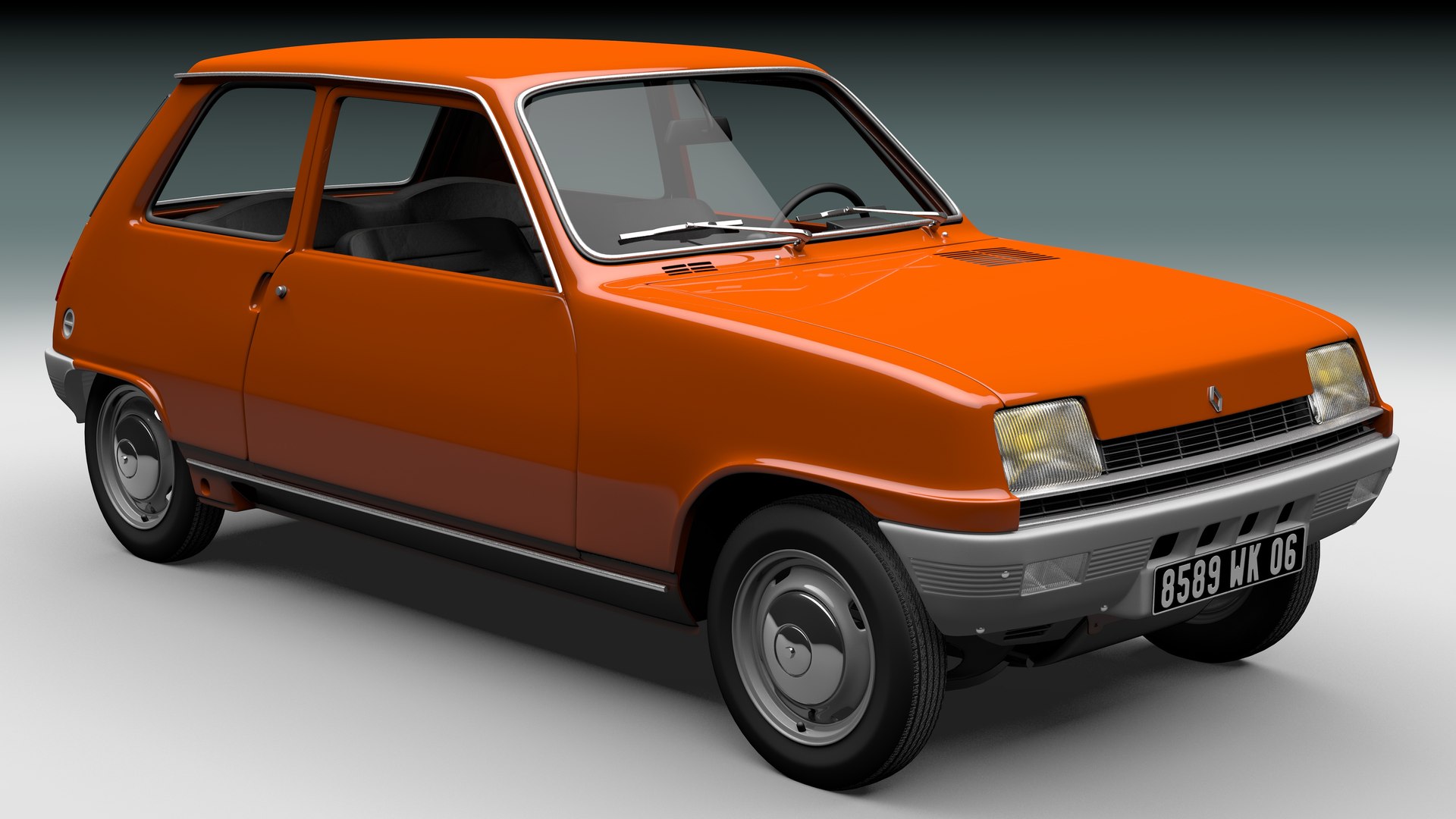 3D Renault 5 TL 1972 Serie 1 - TurboSquid 1835417