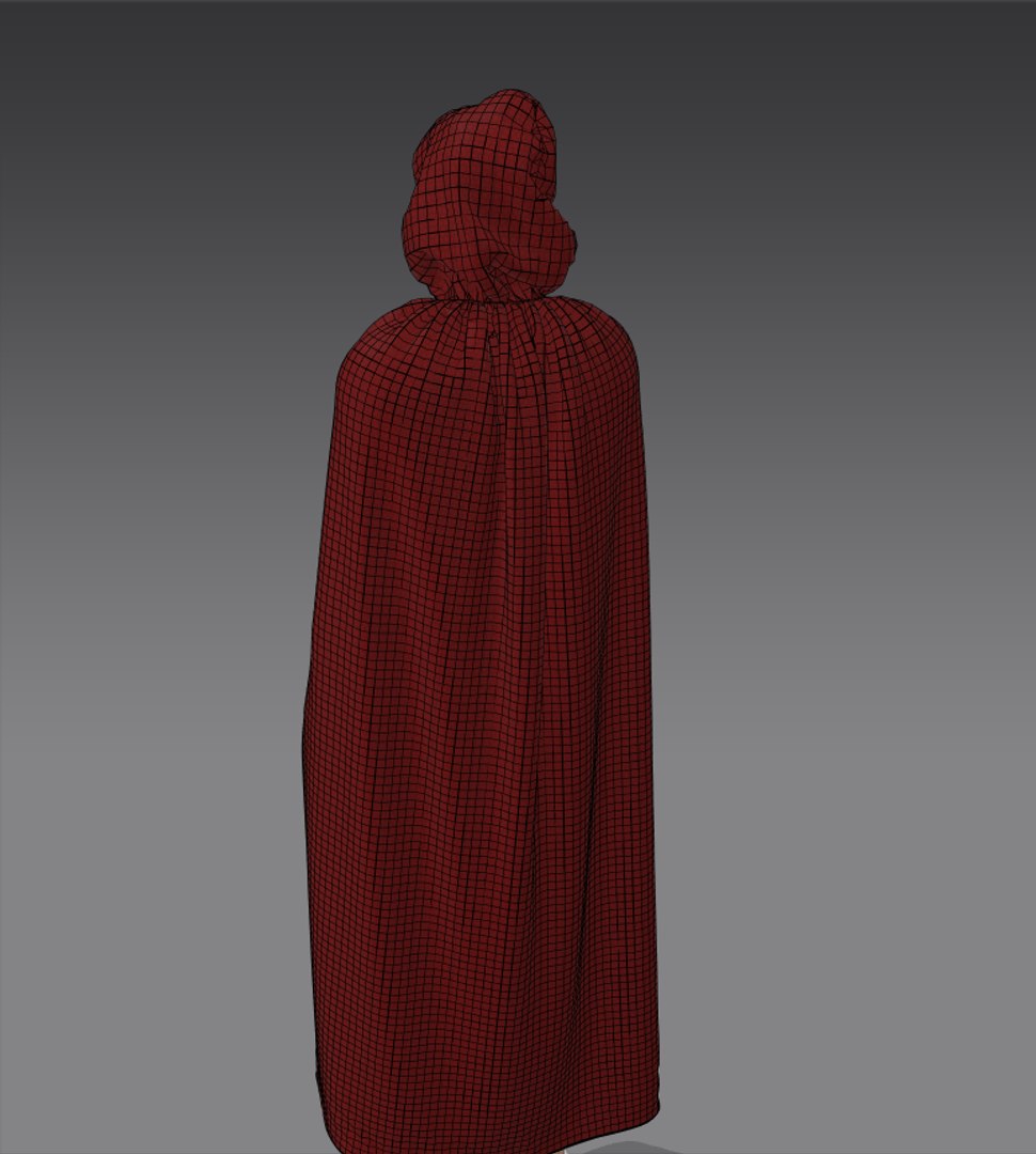 3D model cape clothing - TurboSquid 1613679