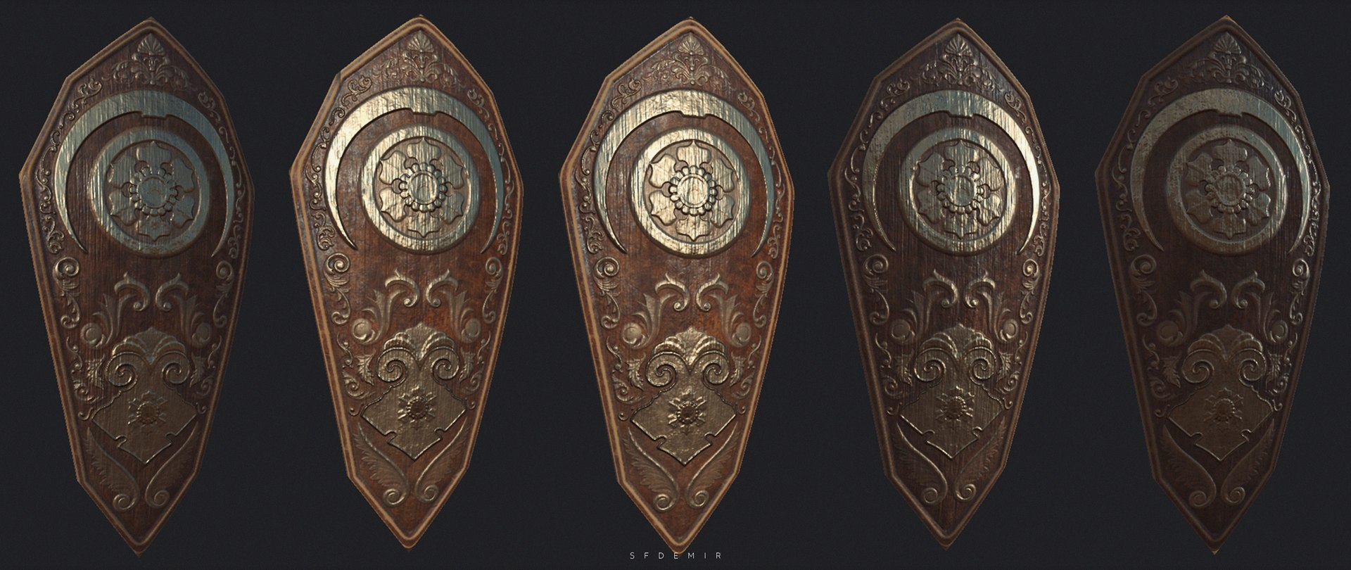 3D Paladin Shield - TurboSquid 1751021