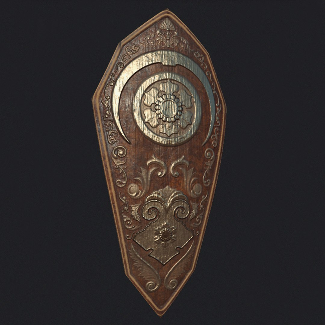 3D Paladin Shield - TurboSquid 1751021