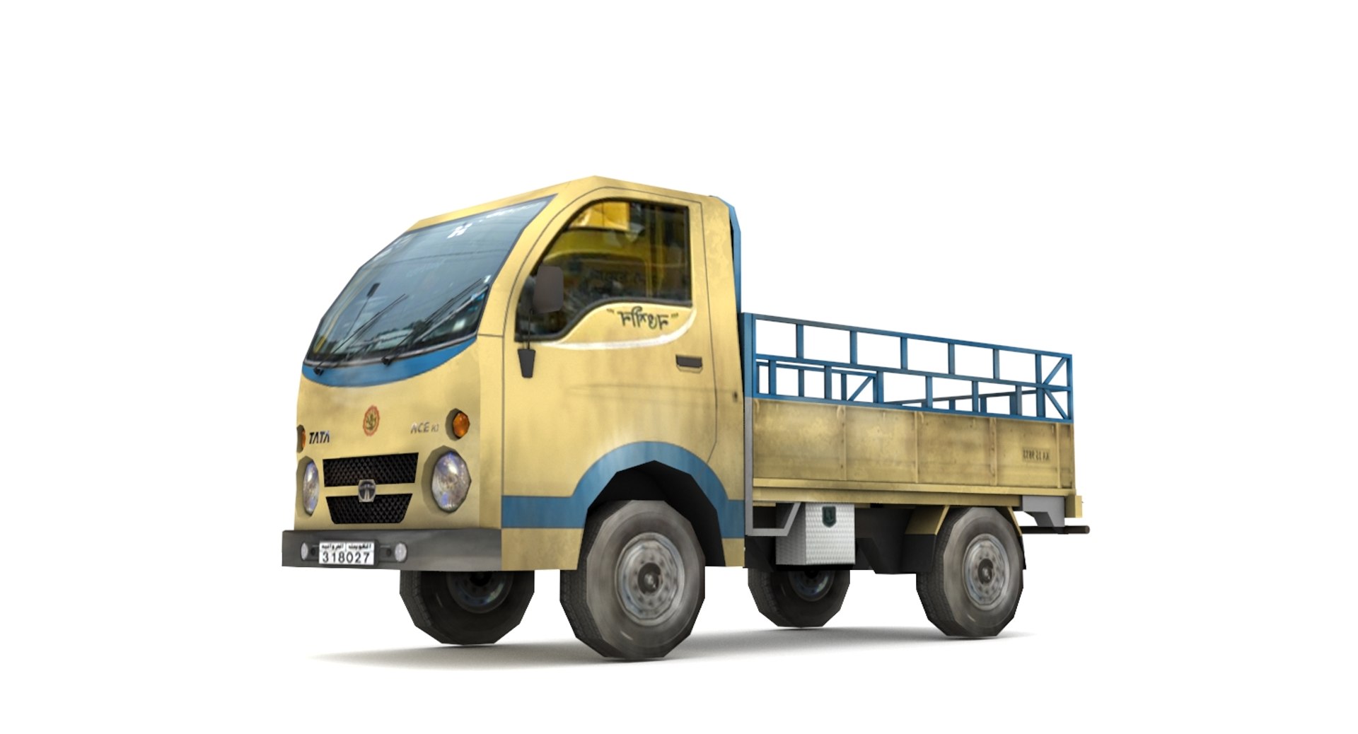 Tata Ace Truck 3D Model - TurboSquid 1185695