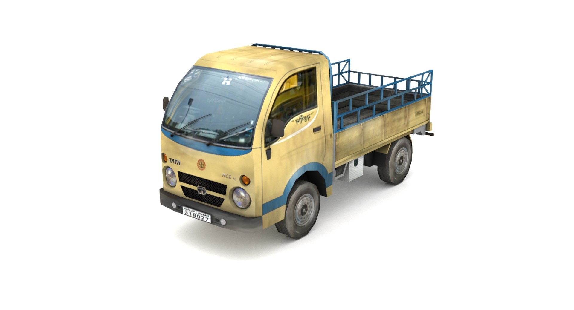 Tata Ace Truck 3D Model - TurboSquid 1185695