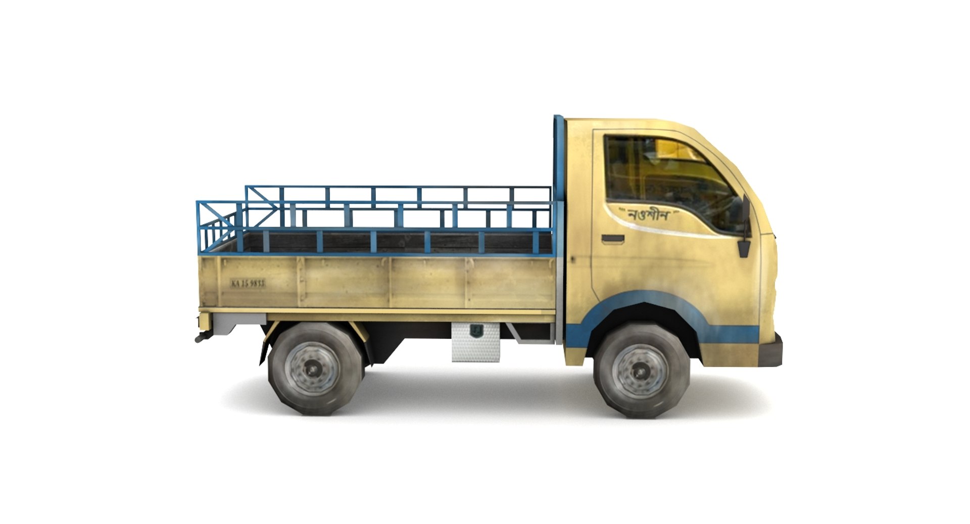 Tata Ace Truck 3D Model - TurboSquid 1185695