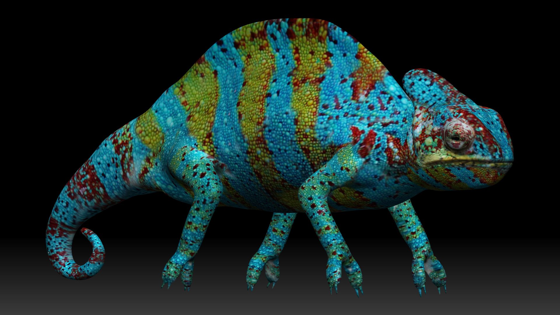 Color Switch Chameleon Collection 3D Model - TurboSquid 1736077