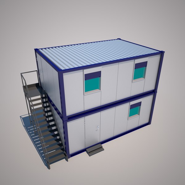 3d construction area model
