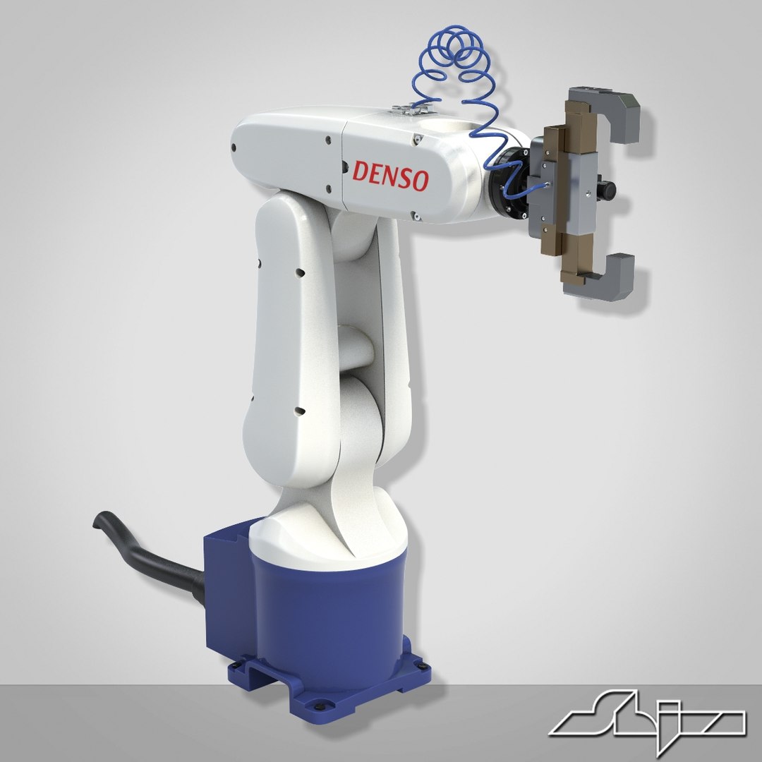 3dsmax Robot Arm Denso 1