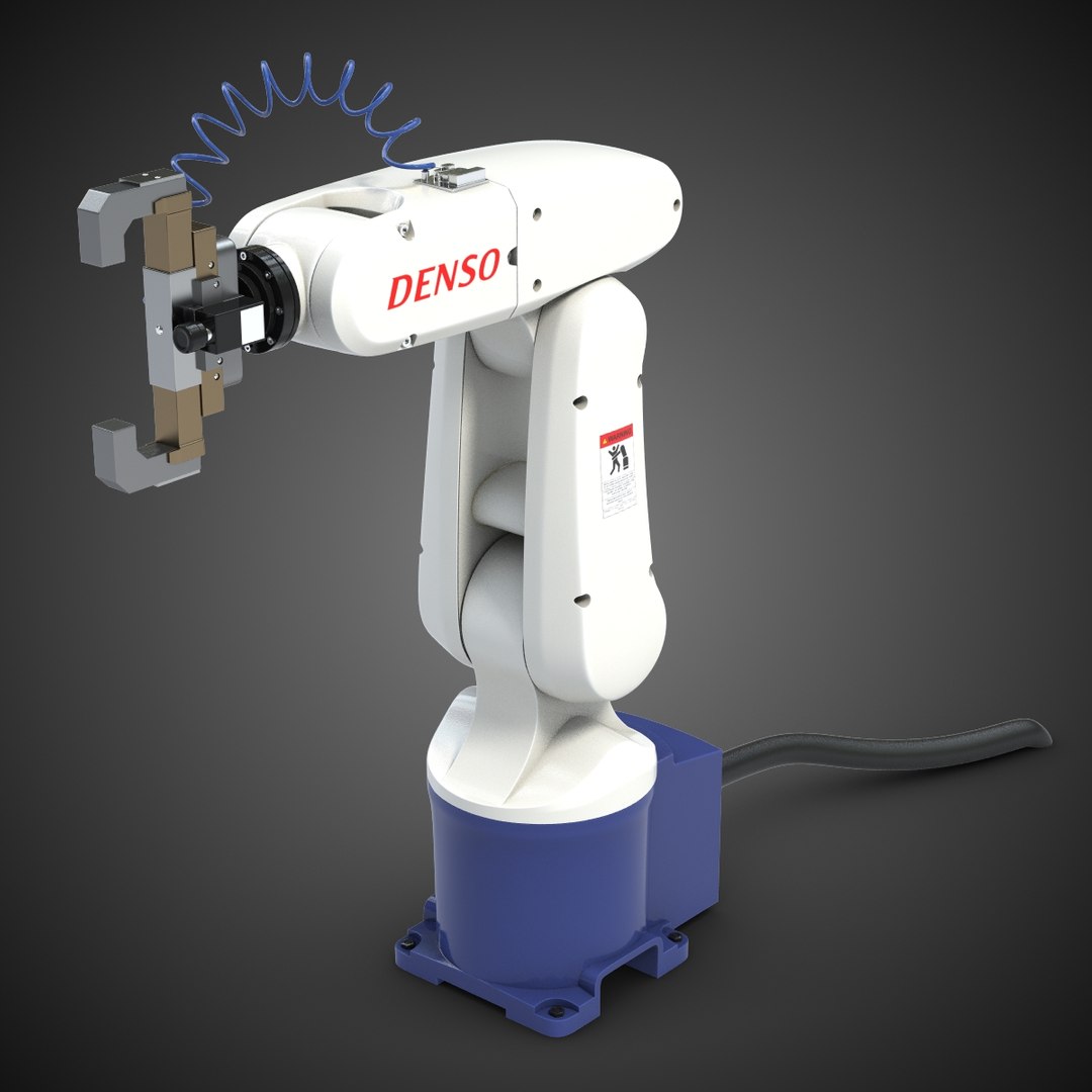 3dsmax Robot Arm Denso 1