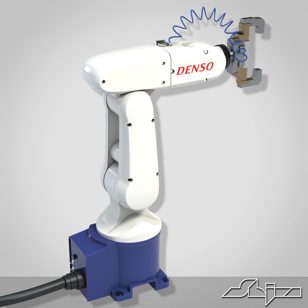 3dsmax Robot Arm Denso 1