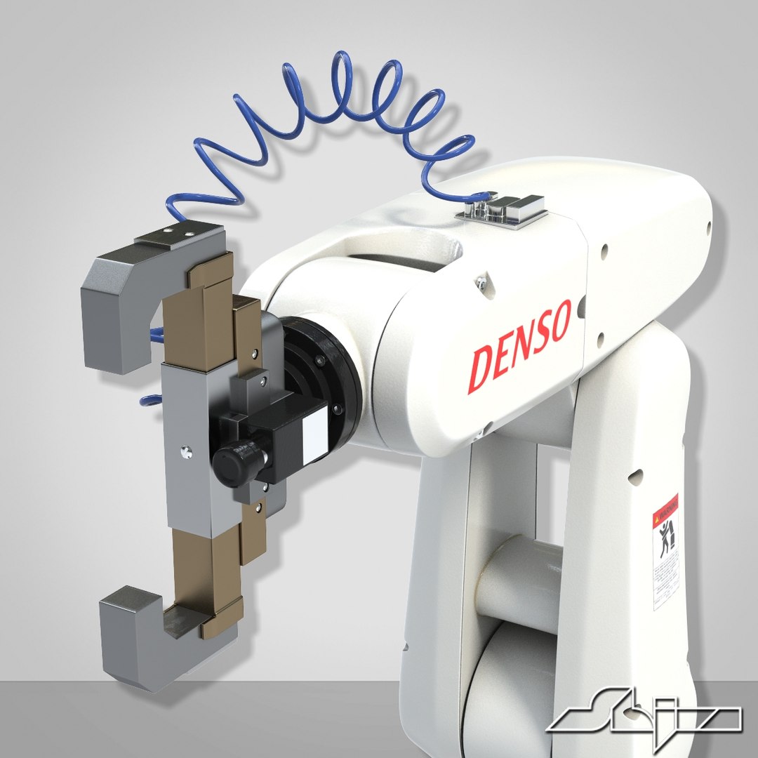 3dsmax Robot Arm Denso 1