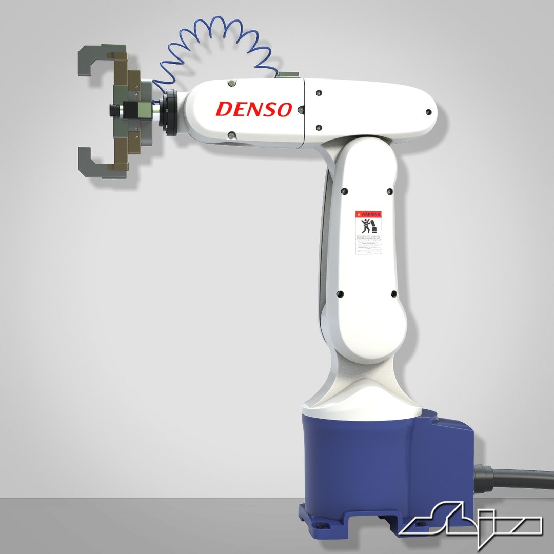 3dsmax Robot Arm Denso 1