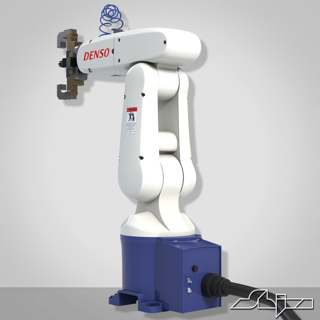 3dsmax Robot Arm Denso 1
