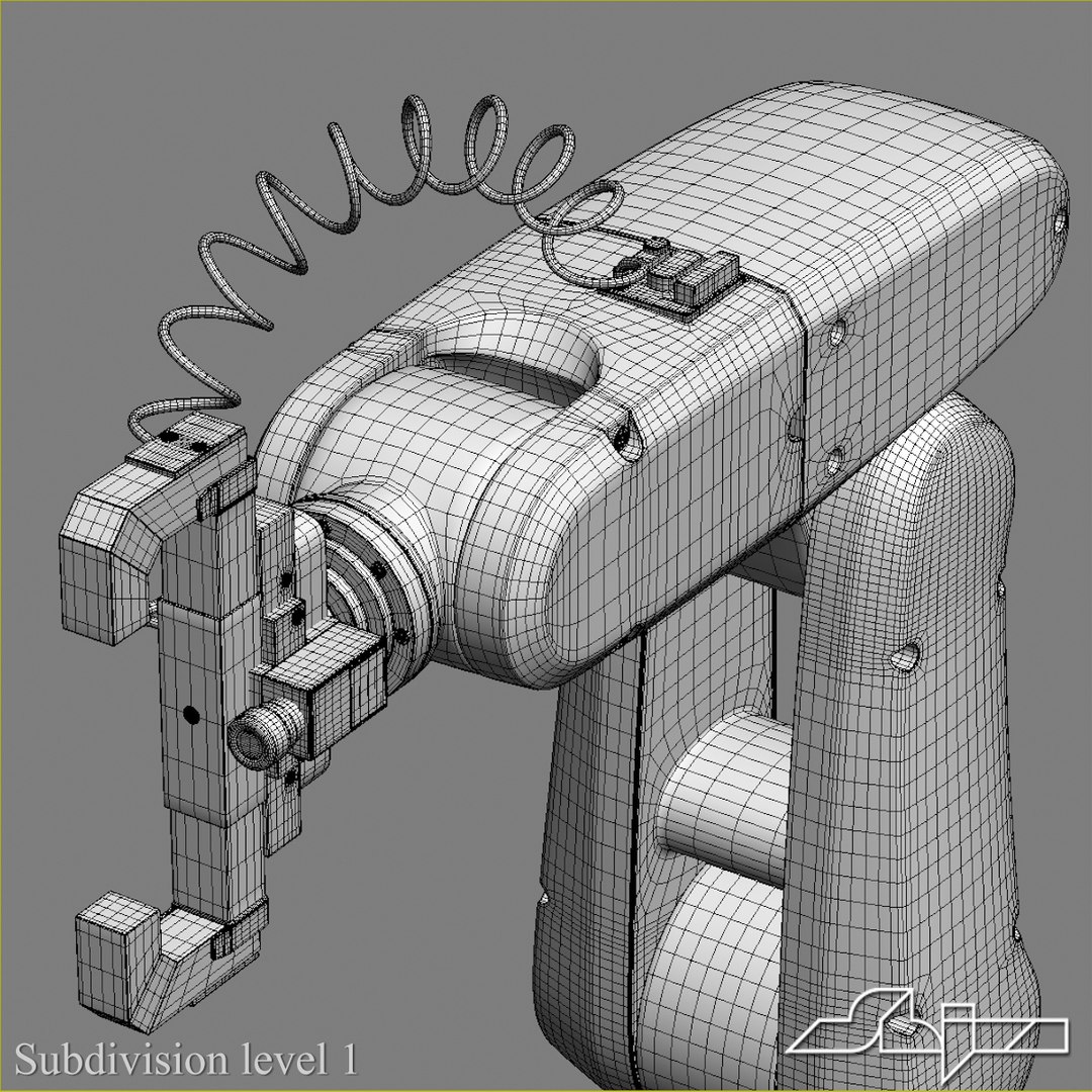 3dsmax Robot Arm Denso 1