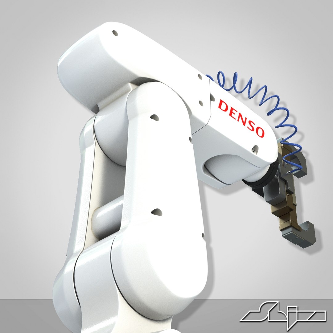 3dsmax Robot Arm Denso 1